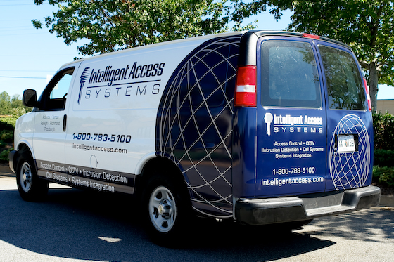 southeastern van fleet uses simple van wrap design - In-Depth Wraps